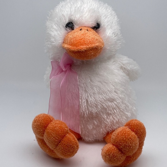 dandee | Toys | Vintage Dan Dee White Chubby Easter Plush Duckling Baby ...